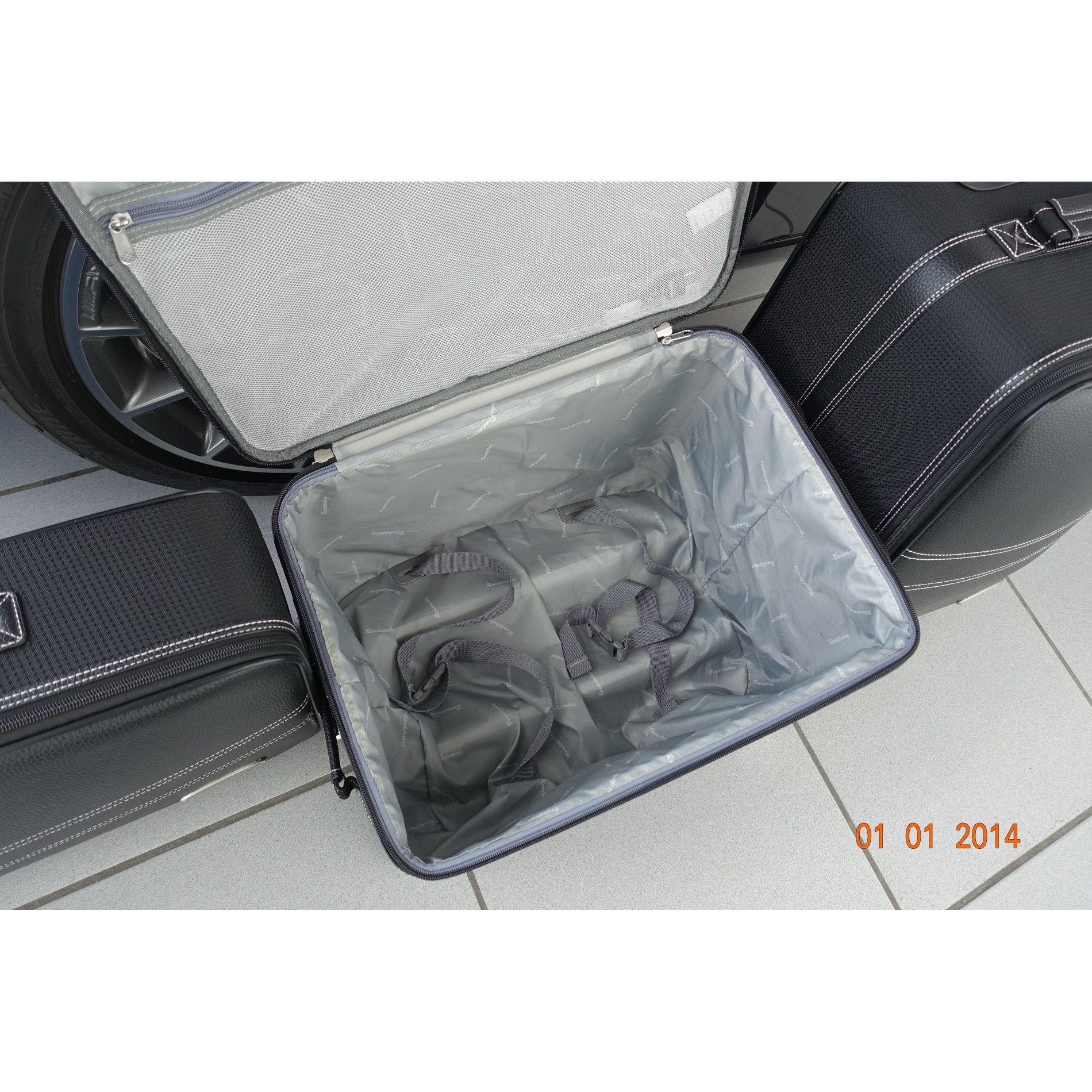 Roadsterbag Mercedes SLK (R172) + SLC Kofferset Kofferraum 4-tlg.